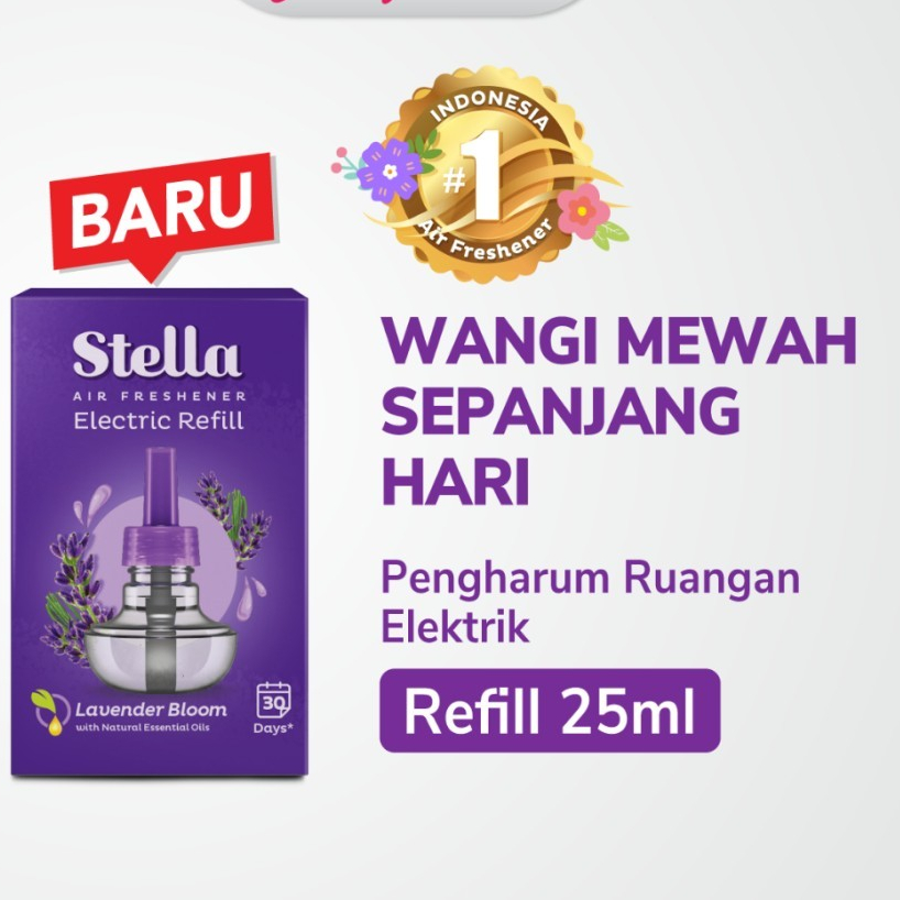 Jual Stella Electric Refill Lavender Bloom 25mL | Shopee Indonesia