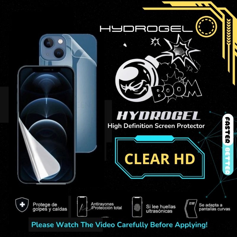 Jual Hydrogel Boom Clear Pelindung Layar Semua Tipe Hp | Shopee Indonesia