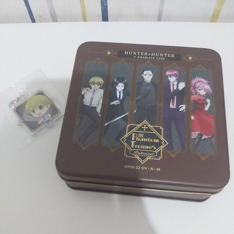 Jual Canned Cookies Hunter x Hunter Phantom Troupe x Animate Cafe ...