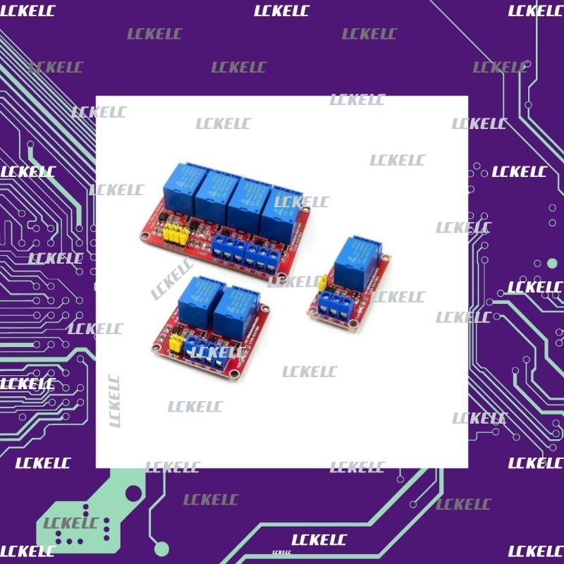 Jual MODUL RELAY 12V HIGH LOW TRIGGER 1, 2, 4 CHANNEL | Shopee Indonesia