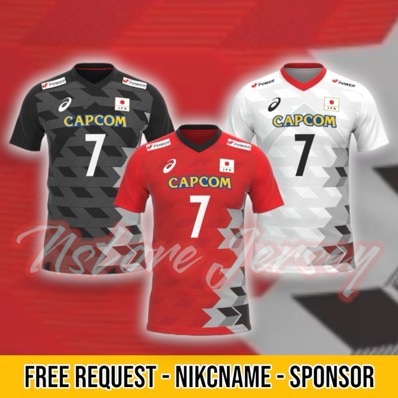 Jual Jersey VOLLYBALL TIMNAS JAPAN NATIONAL TOKYO NISHIDA ISHIKAWA ...
