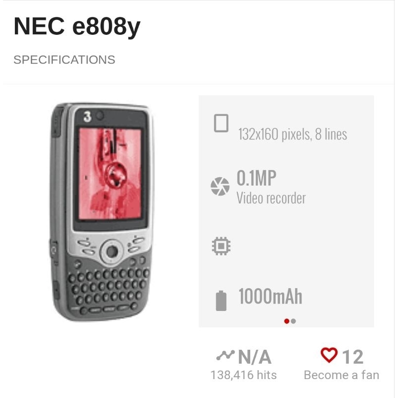 Jual NEC E808Y HP JADUL LANGKA UNIK DAN MENARIK HPNYA PARA KOLEKTOR 100% ORIGINAL | Shopee Indonesia