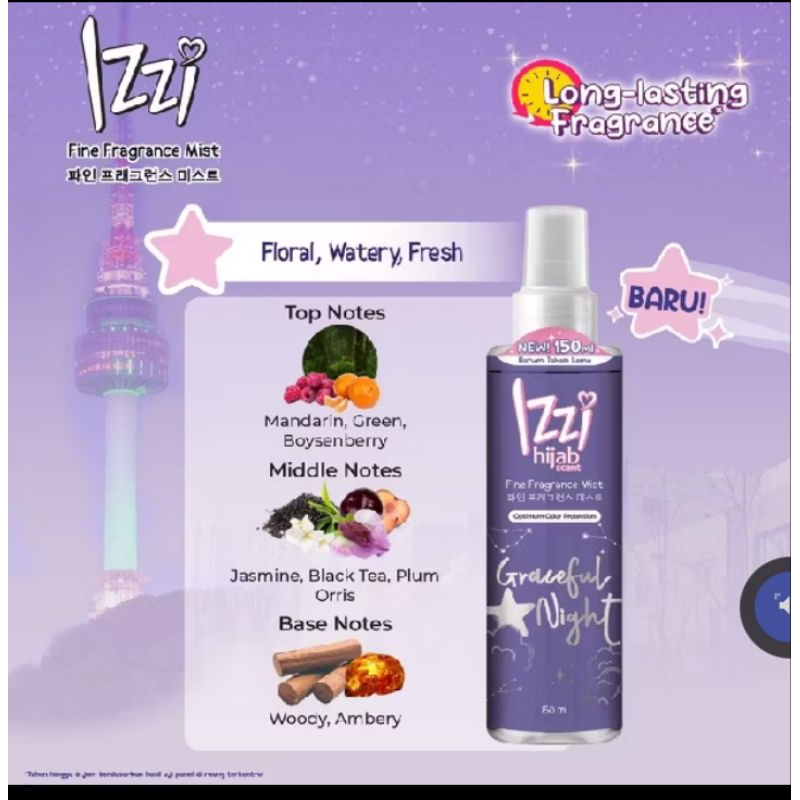 Jual Izzi fragrance mist 150 ml | Shopee Indonesia