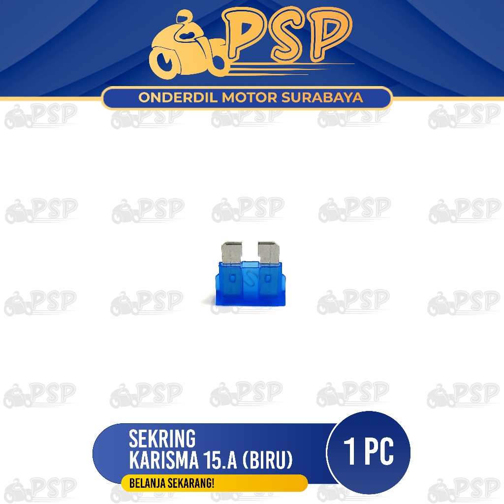 Jual Sekering Karisma 15A (Warna Biru) - Fuse DX Micro Fuse Mikro ...