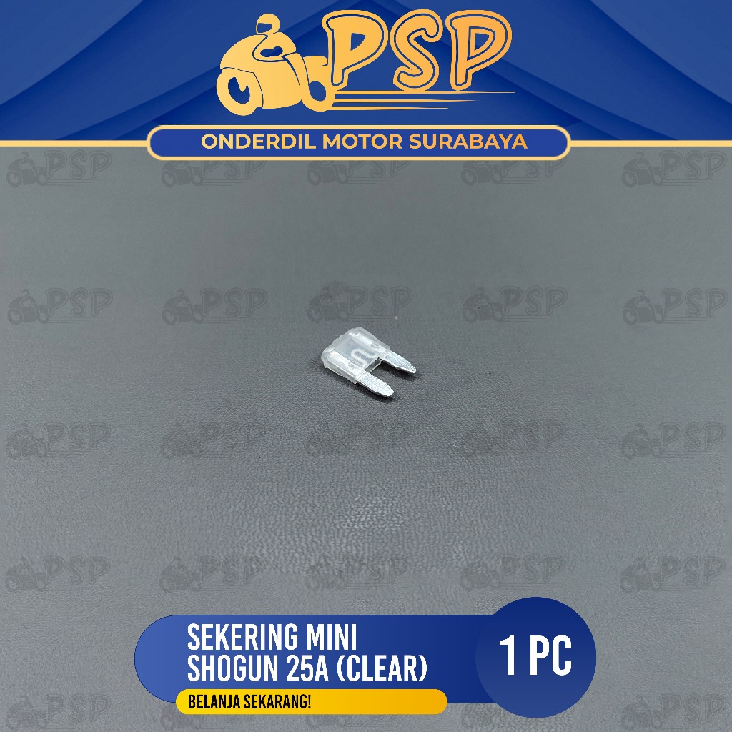 Jual Sekering Shogun 125 Mini 25A (Warna Putih) - Fuse DX Micro Fuse ...