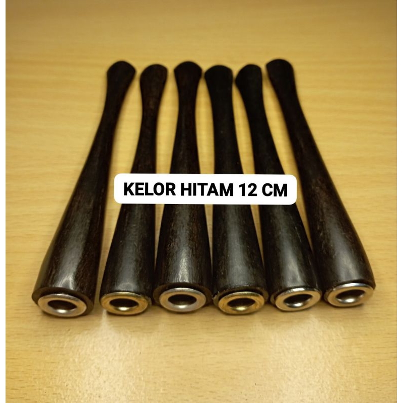 Jual ONCE PIPA CANGKLONG KAYU KELOR HITAM PREMIUM 12 CM SUDAH PAKAI ...