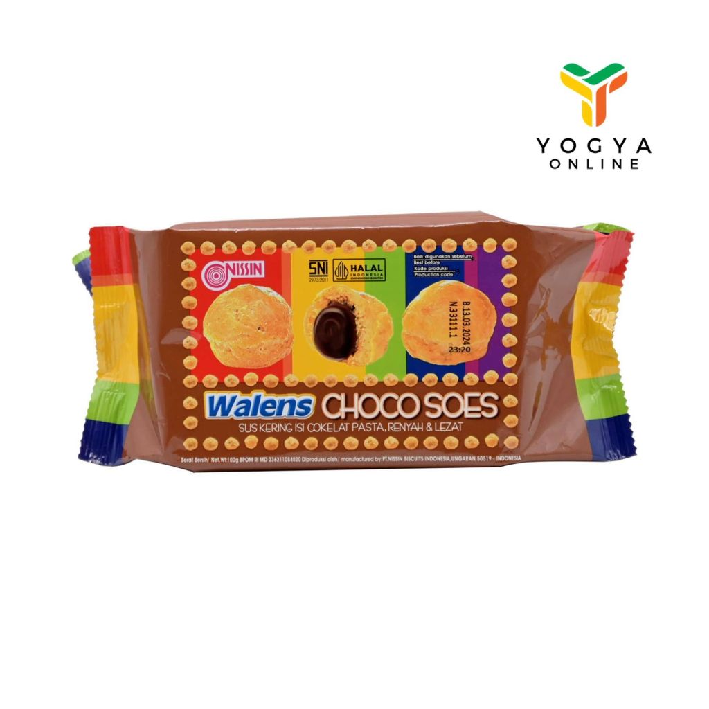Jual Nissin Walens Chocolate Soes 100 G | Shopee Indonesia