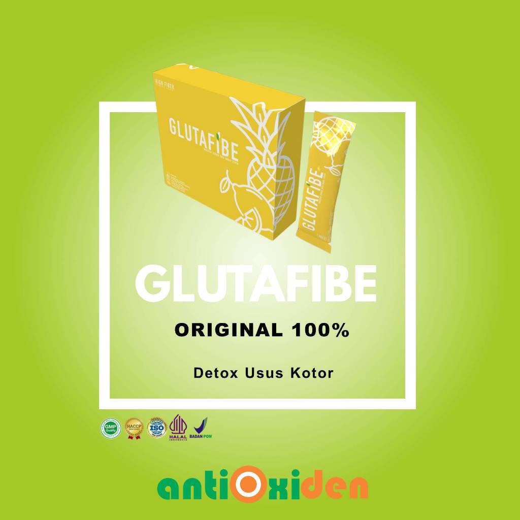 Jual Glutafibe Fiber Drink Minuman Serat Untuk Detox Usus Kotor Menjaga Kesehatan Lambung Dan ...