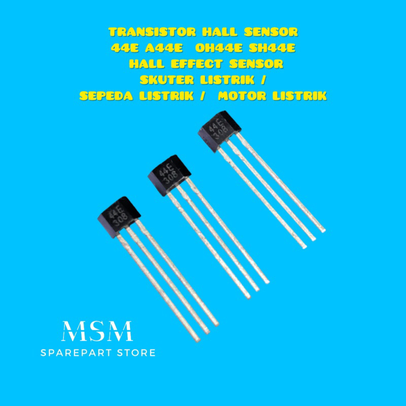 Jual TRANSISTOR HALL SENSOR 44E A44E OH44E SH44E HALL EFFECT SENSOR ...