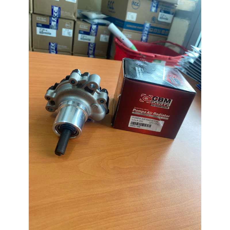 Jual (CBM) Pompa Air Radiator Ninja 250 Fi / Water Pump Assy Ninja 250 ...