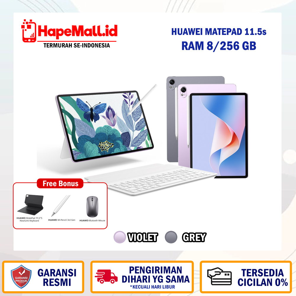 Jual HUAWEI MATEPAD 11.5S 8/256 GB GARANSI RESMI TERMURAH | Shopee Indonesia