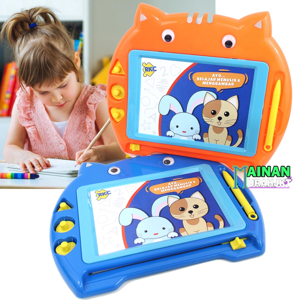 Jual MAINANKEI MAINAN ANAK MURAH RKC PAPAN TULIS MAGNET RKC01046-1 ...