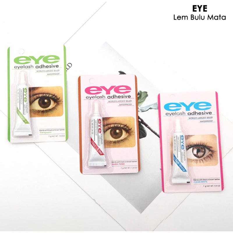 Jual Lem Bulu Mata Palsu Eyelashes Glue Lem Glue Eyelash Adhesive ...