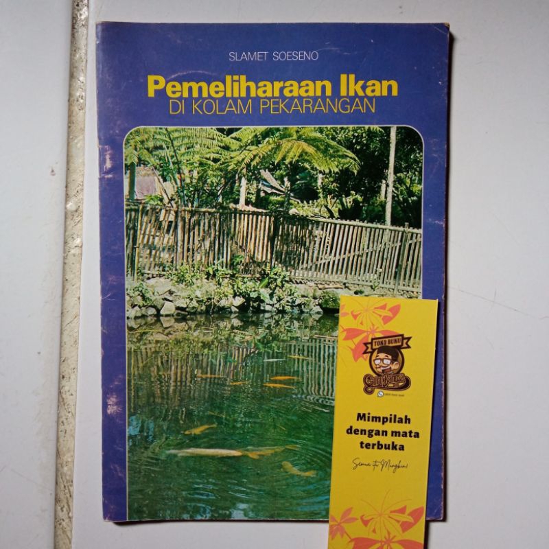 Jual Buku Pemeliharaan Ikan Di Kolam Pekarangan | Shopee Indonesia
