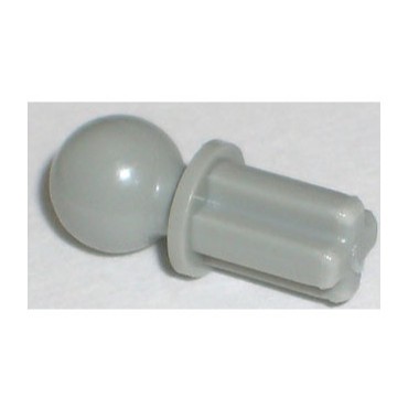 Jual Lego Light Bluish Gray Part 2736 Technic, Axle 1L with Tow Ball ...