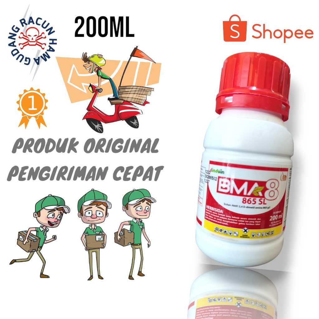 Jual Herbisida Sistemik BMA 865SL ®200ML | Shopee Indonesia