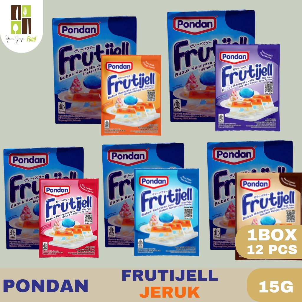 Jual Pondan Fruitjell / Bubuk Konnyaku Jeli / Instan / Jelly Powder ...