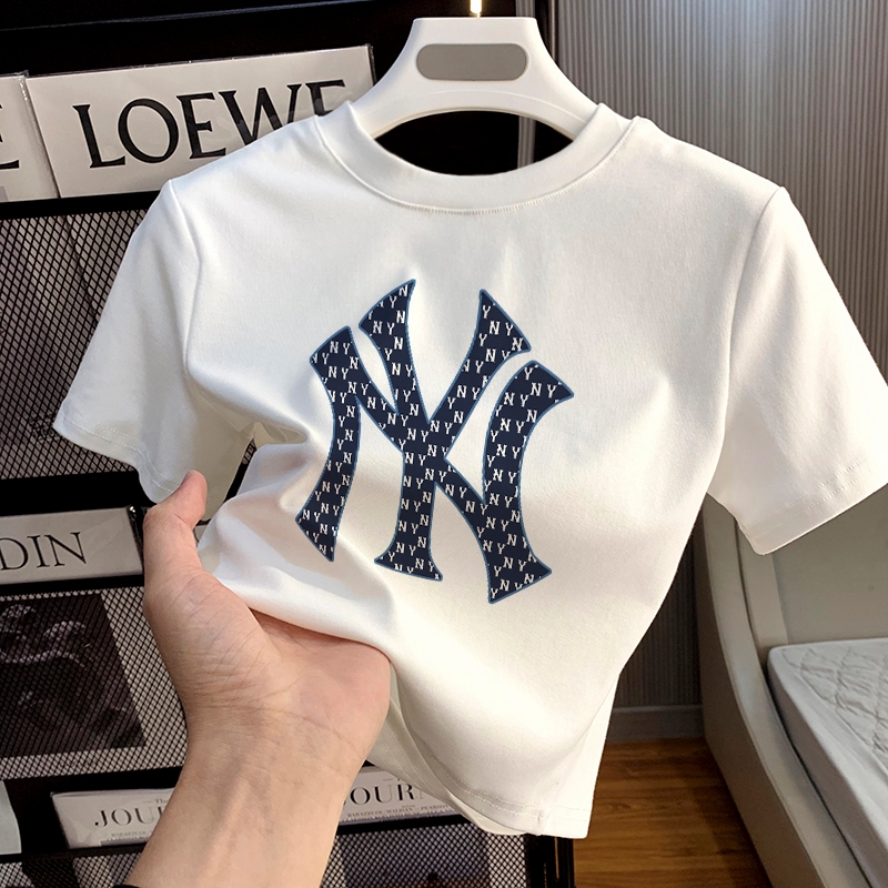 Jual Misco T-shirt Crop Top Lengan Pendek Kaos Wanita Crop Top Merek ...