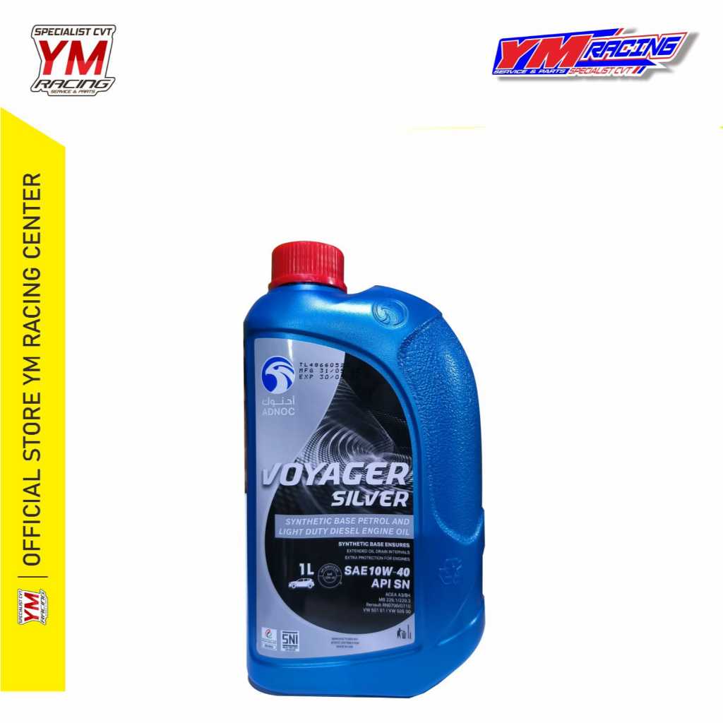 Jual OLI ADNOC VOYAGER SAE 10W40 1L SILVER / OLI ADNOC VOYAGER SPX 4L ...
