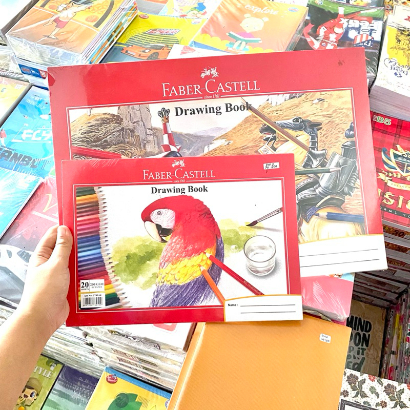 Jual Drawing Book A3 A4 Faber Castell / Buku Gambar A3 A4 Faber Castell ...