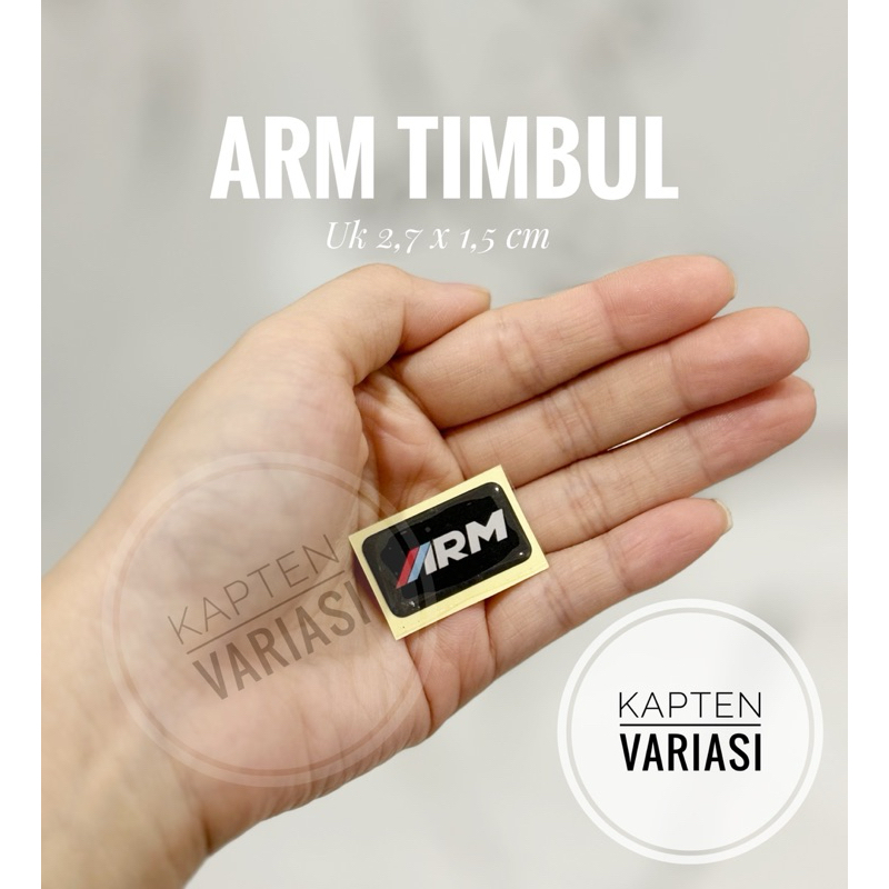Jual stiker logo arm timbul motor | Shopee Indonesia