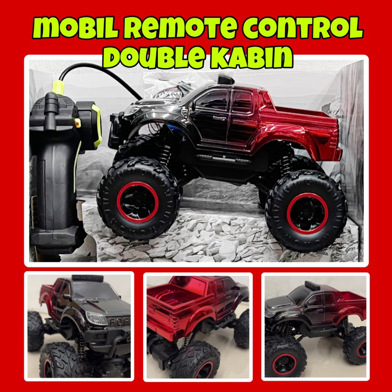 Jual MAINAN ANAK MOBIL REMOTE CONTROL DOUBLE CABIN MOBIL RC PICK UP ...