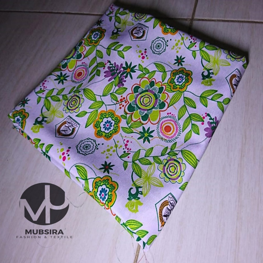 Jual Bahan Kain Meteran Premium Untuk Baju Batik Sekolah Fkdt Diniyah ...