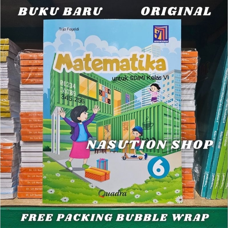 Jual Buku Matematika Kelas 1 2 3 4 5 6 SD/MI Penerbit Quadra Kurikulum Merdeka Original | Shopee ...