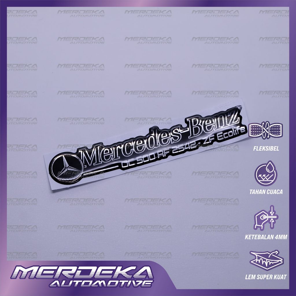Jual Emblem logo mercedes benz oc500rf / emblem timbul bus mercy ...