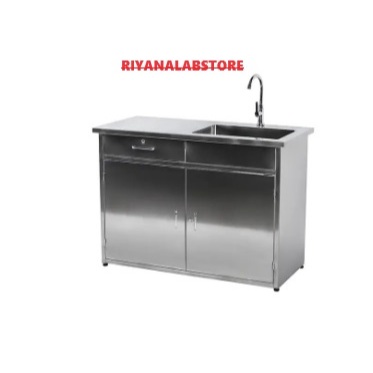 Jual MEJA LABORATORIUM MEJA WASTAFEL LABORATORIUM STAINLESS SINK ...