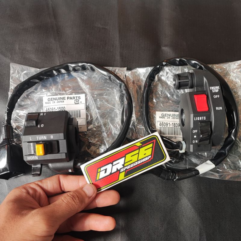 Jual HOLDER SAKLAR KANAN DAN KIRI NINJA 150 R SS ORIGINAL KAWASAKI ...