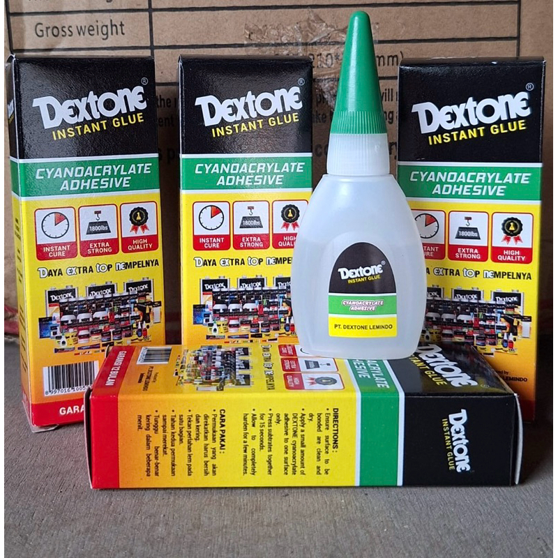 Jual Lem Dextone instant glue 15g lem korea dextone (asli) | Shopee ...