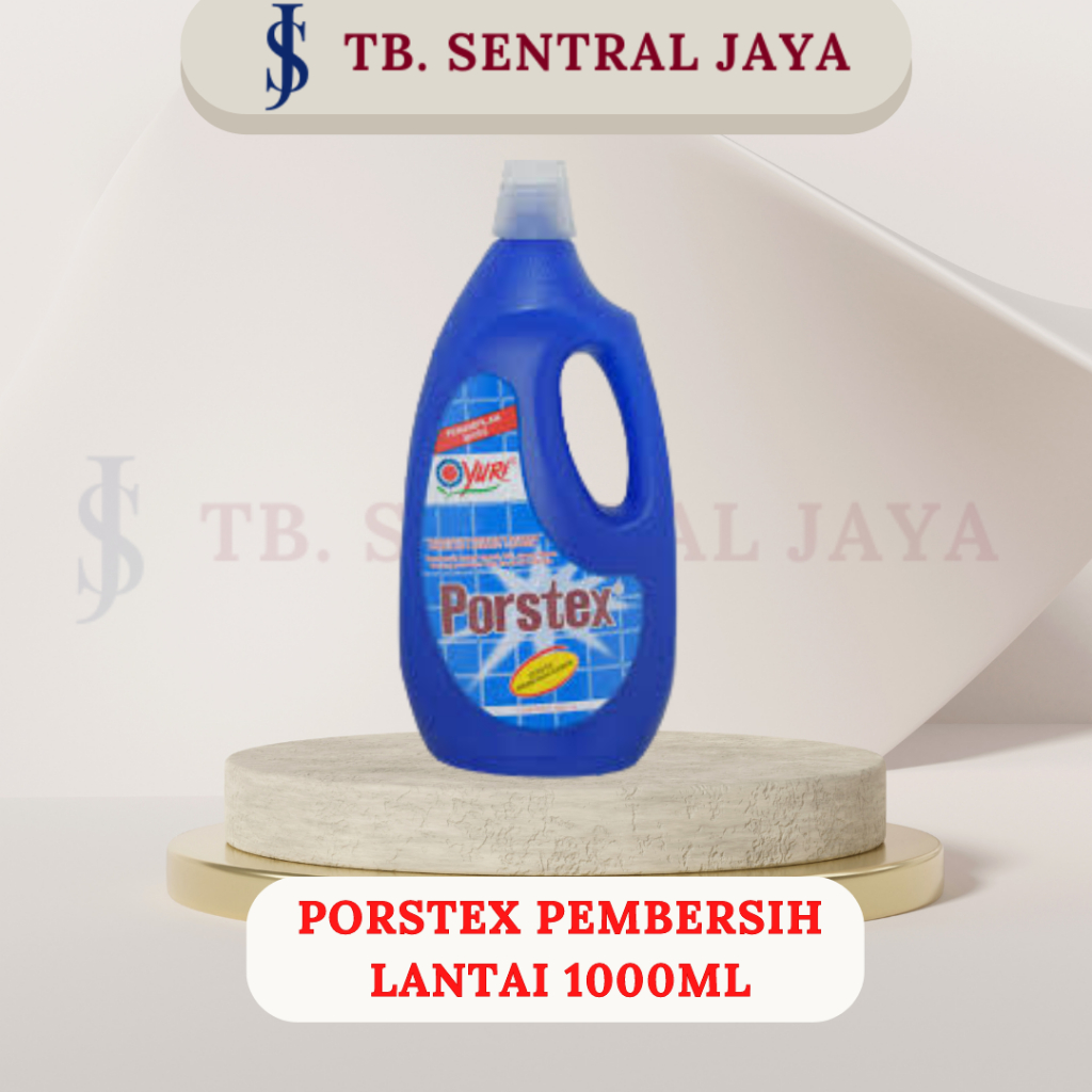 Jual Yuri Porstex Pembersih Lantai Biru 1000 ml/Pembersih Keramik ...