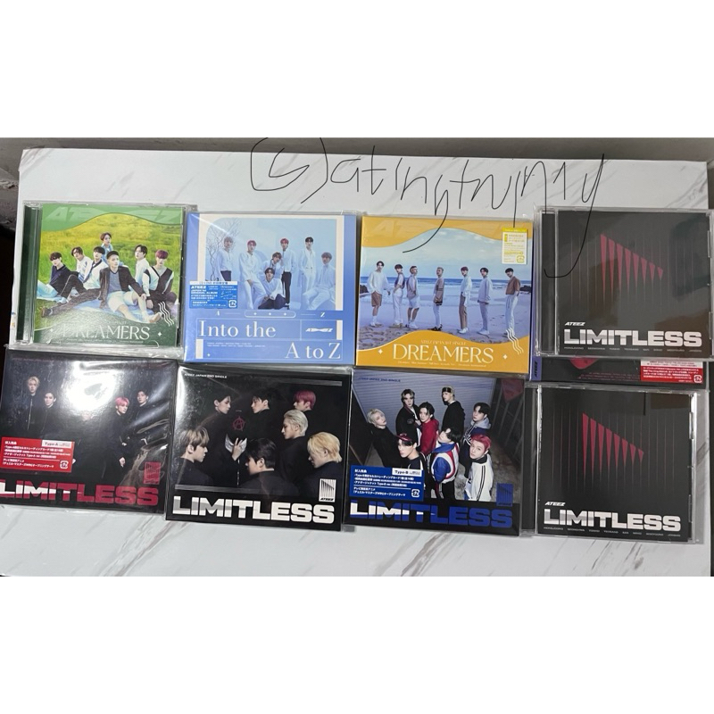 Jual (ALBUM ONLY) ATEEZ JAPAN ALBUM LIMITLESS DREAMERS INTO THE A TO Z BEYOND ZERO | Shopee ...
