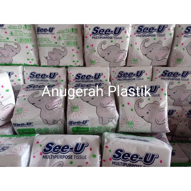 Jual Tissue tisu SEE U POP UP 1 DUS isi 48 pack | Shopee Indonesia