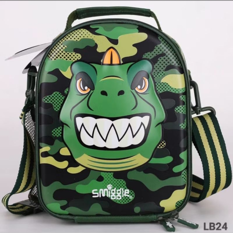 Jual Smiggle Hardtop Curve Lunchbox Dino Green | Shopee Indonesia
