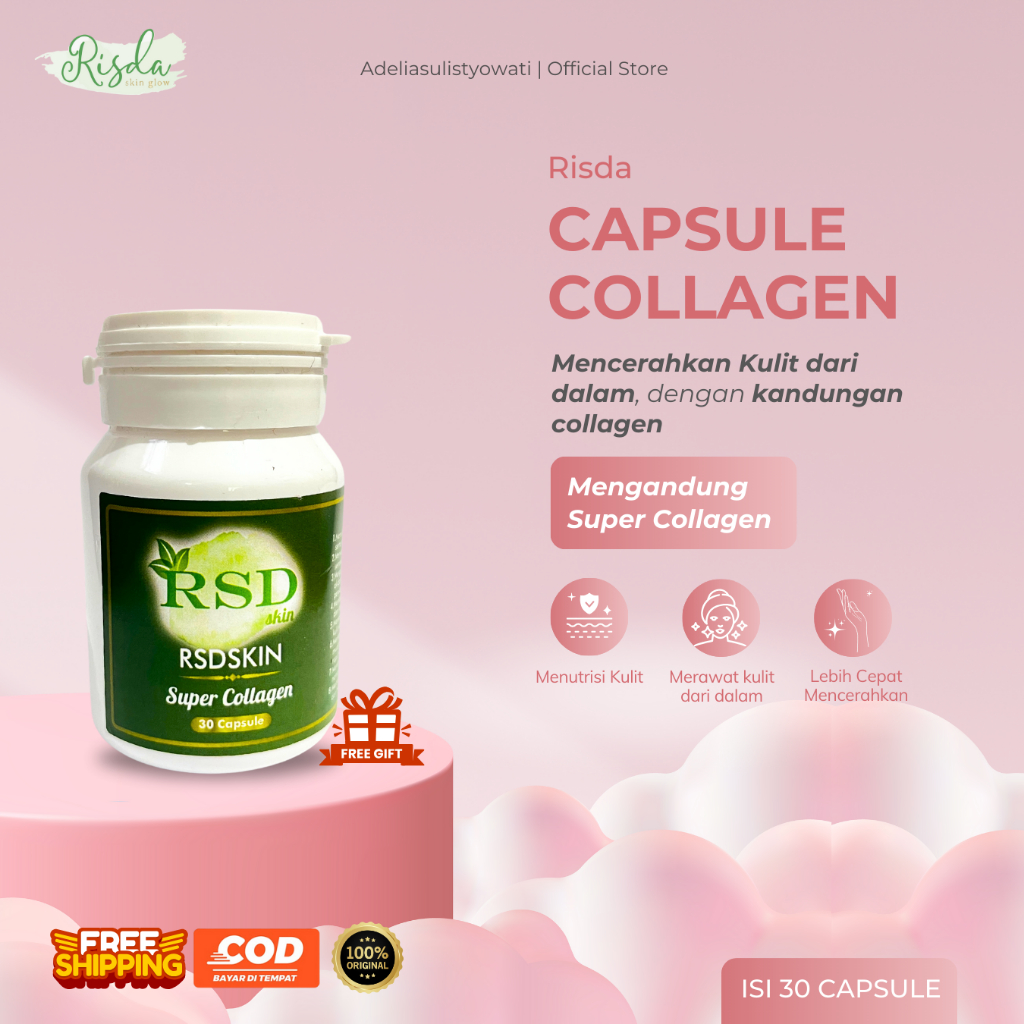 Jual Kapsul Collagen RSD (Free GIFT) | Shopee Indonesia