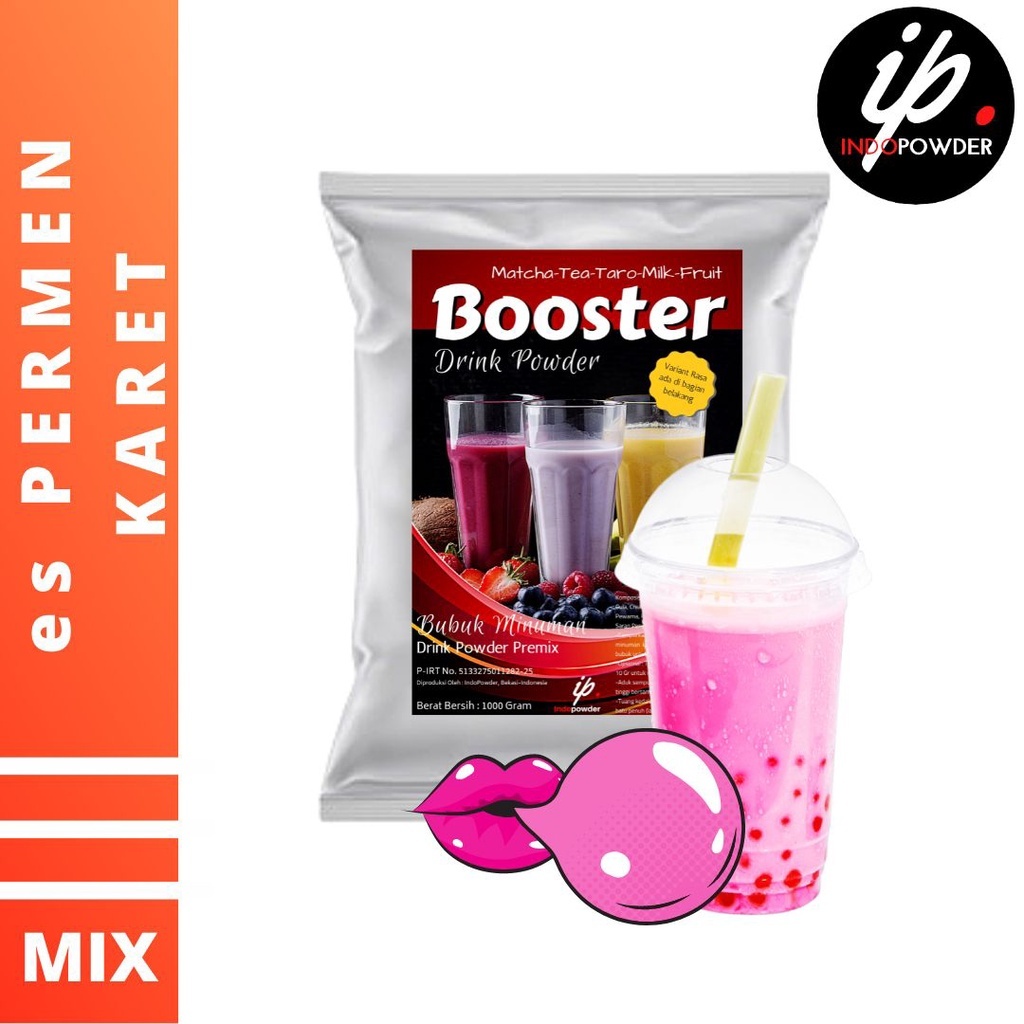 Jual Bubuk Minuman es PERMEN KARET 1Kg - Bubuk es PERMEN KARET 1Kg ...