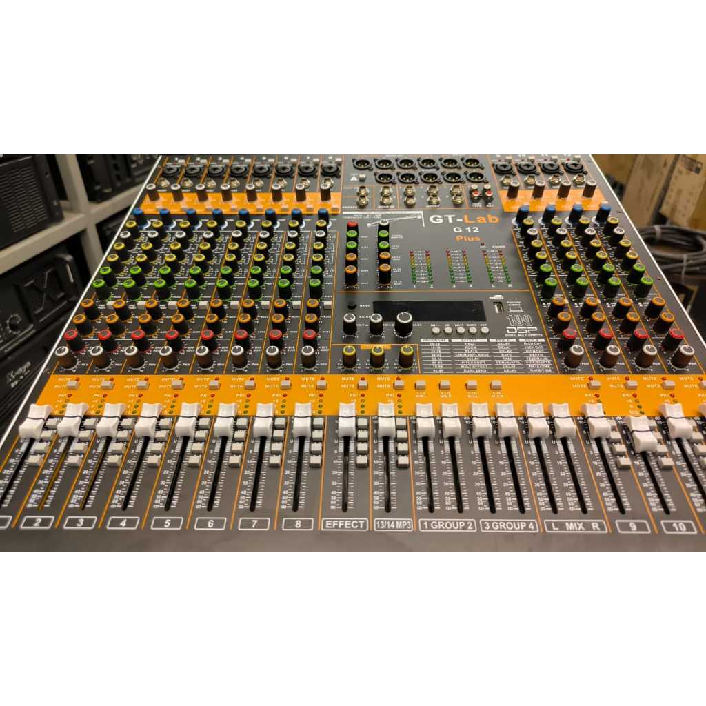 Jual Mixer Audio GTLAB 12 PLUS by RDW GT-LAB 12 GTLAB12 PLUS 12CH ...