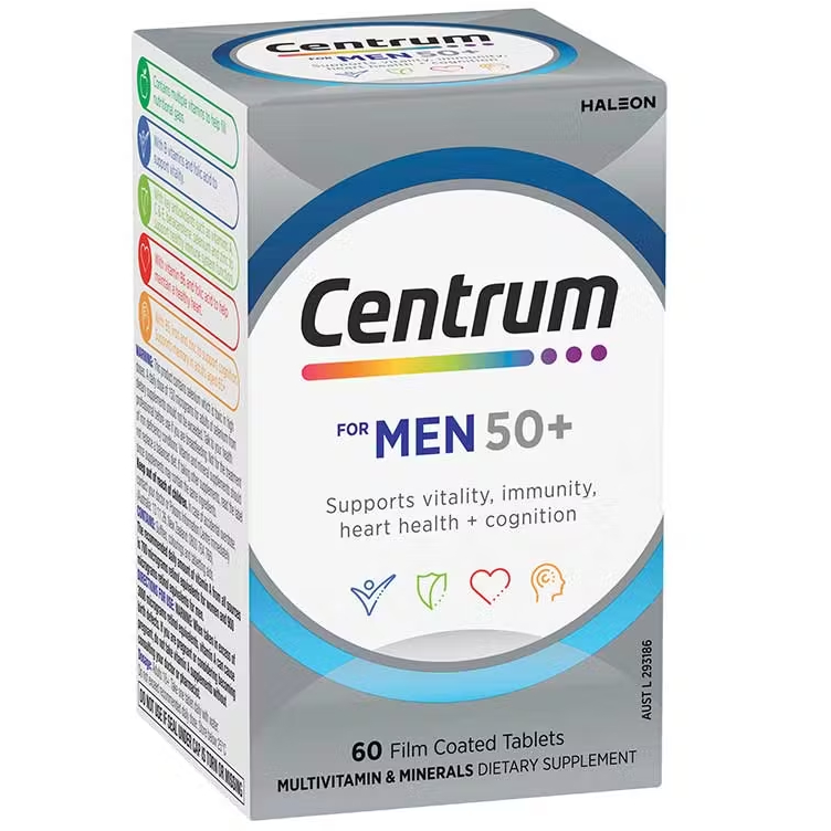 Jual Centrum For Men 50+ – Multivitamins 60 tab | Shopee Indonesia