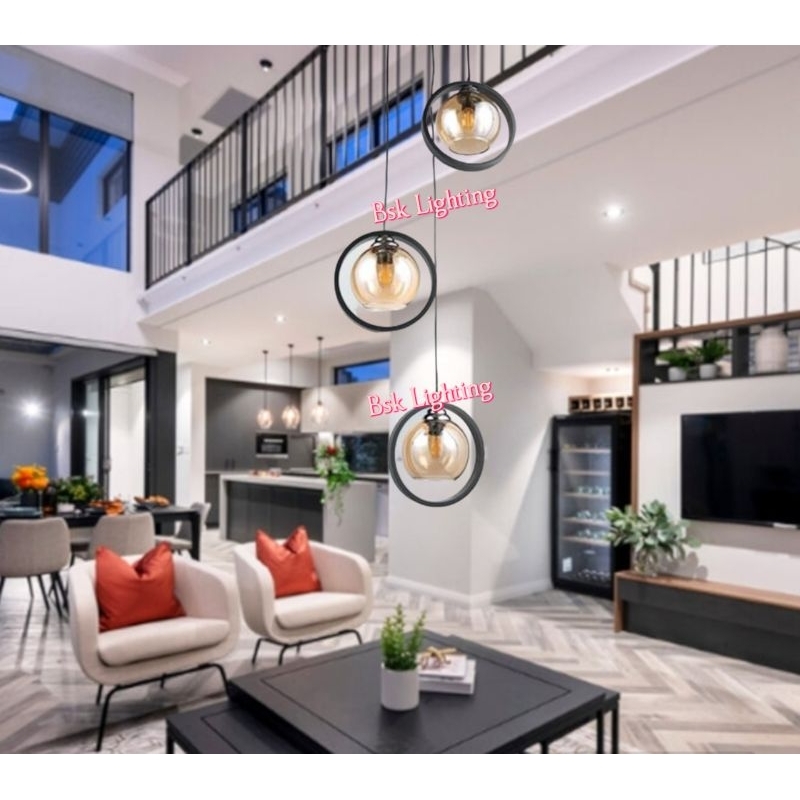 Jual LAMPU GANTUNG MINIMALIS MODERN/LAMPU GANTUNG TANGGA/LAMPU GANTUNG RUANG MAKAN | Shopee ...