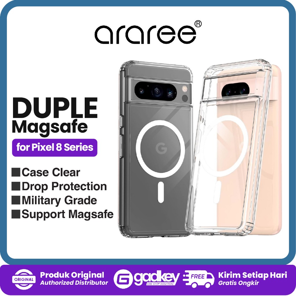 Jual Case Google Pixel 8 Pro / Pixel 8 Araree Duple Magsafe Clear ...