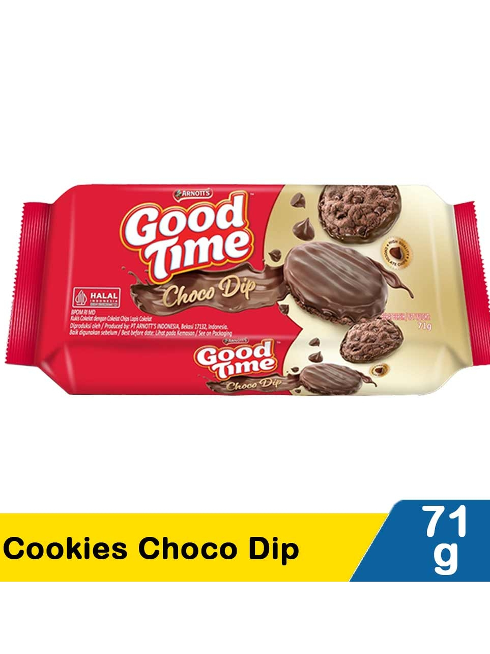 Jual GOOD TIME Choco Dip pack 71gr | Shopee Indonesia