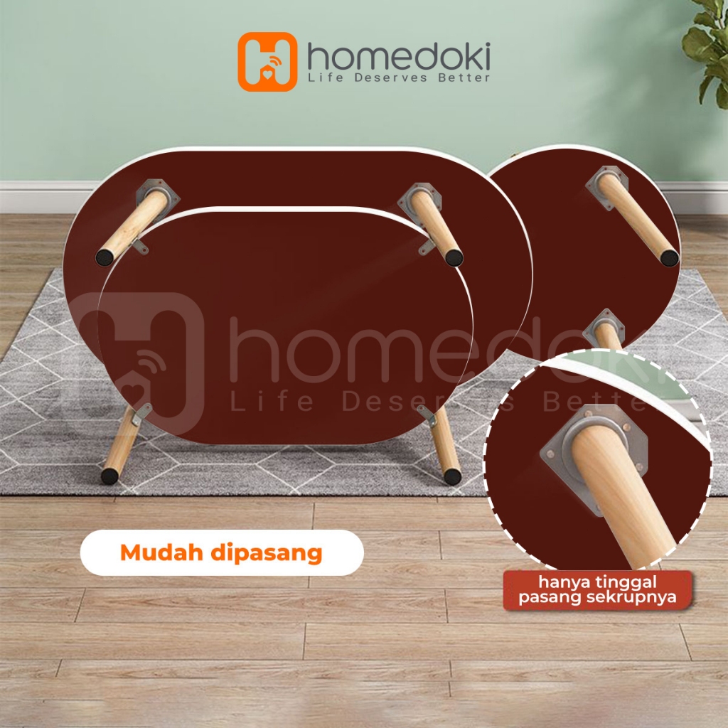 Jual Homedoki Meja Tamu Minimalis / Meja Kopi / Coffee table / Meja ...
