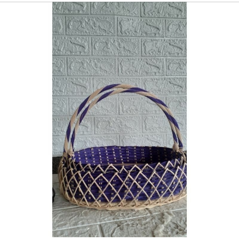 Jual Keranjang Parcel Rotan Model Nanasan | Shopee Indonesia