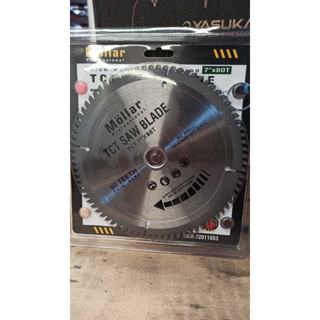 Jual Mata Potong Alumunium 7inch x 80T TCT - Circular Saw Blade Metal ...