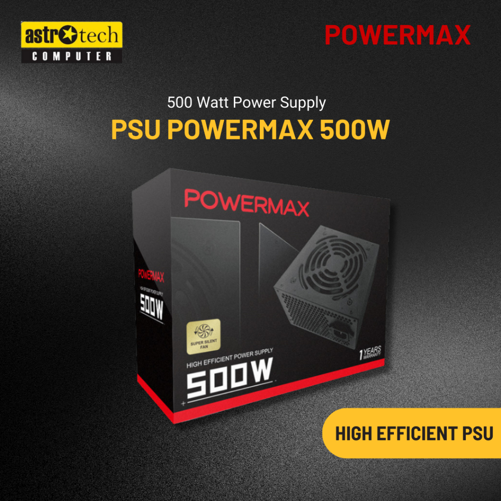 Jual PSU Powermax 500W 500Watt 500 Power Supply | Shopee Indonesia