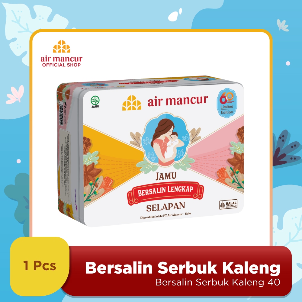 Jual Air Mancur Jamu Serbuk Bersalin Lengkap Selapan 40 Hari ...