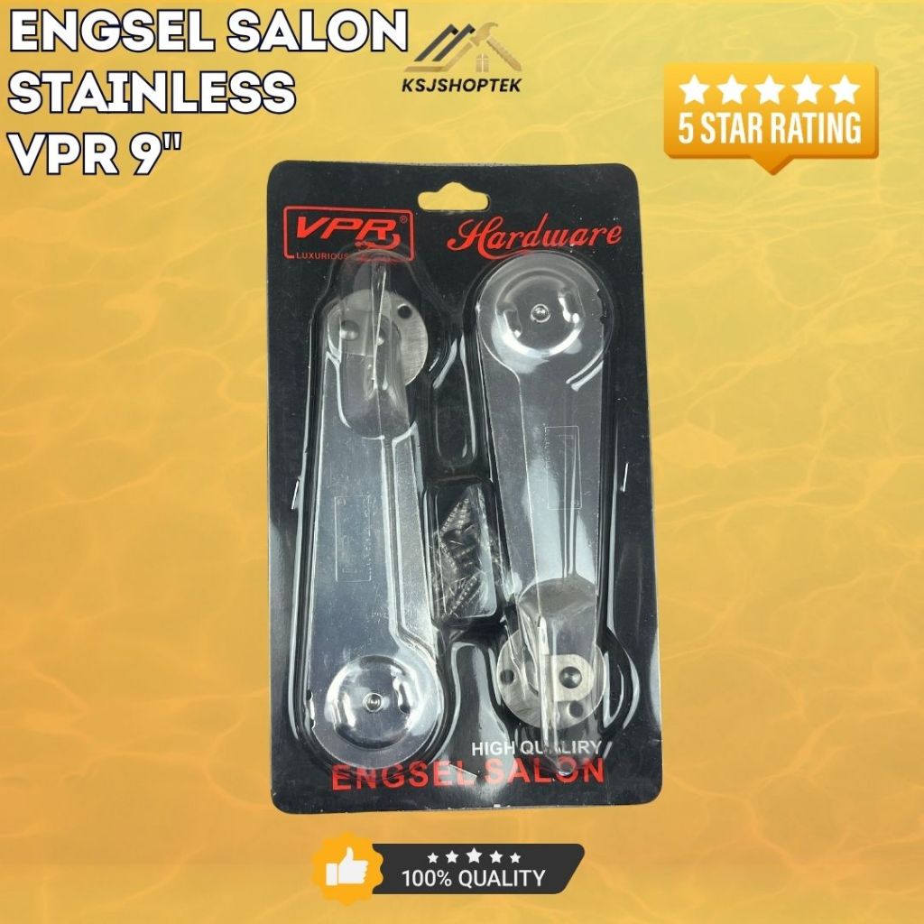 Jual Sikutan Hak Angin Engsel Salon Perut Stainless VPR 9" Lipat ...