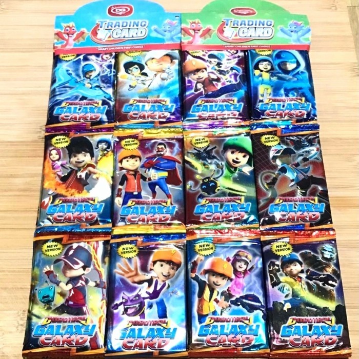 Jual 1 Renteng KARTU UNO BOBOBOY / BT21 / Kartu permainan anak koleksi ...